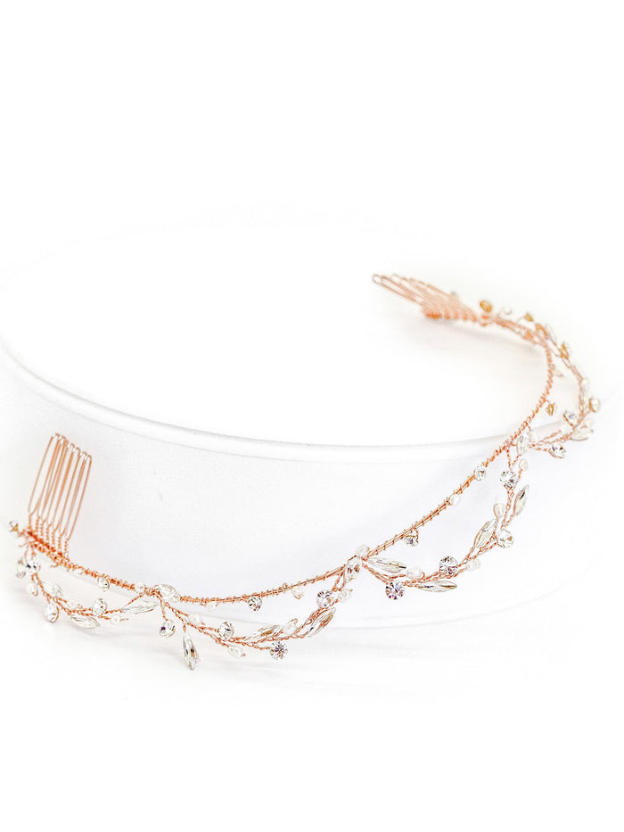 JADE CROWN/HALO COMB – Brides & Hairpins