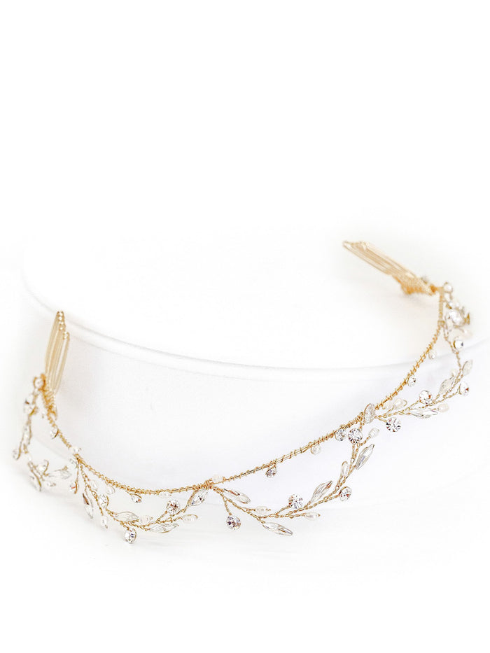 JADE CROWN/HALO COMB – Brides & Hairpins